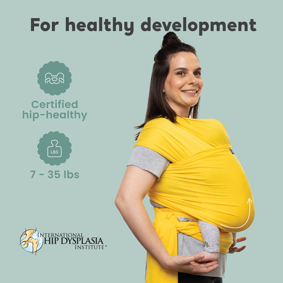 Cuddlebug Baby Wrap Carrier Sunshine – Cuddlebug.co